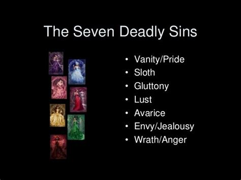 Seven Deadly Sins Pride Quotes