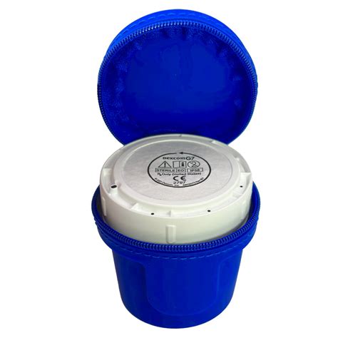 Dexcom G7 Protective Travel Case Blue The Useless Pancreas