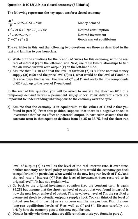 Hi I Am Having Problems With Part C D And E I Have