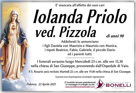 Iolanda Priolo Bonelli Onoranze Funebri