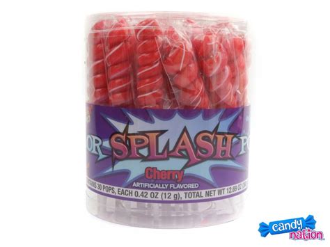 Red Twist Pops Cherry 30 Piece