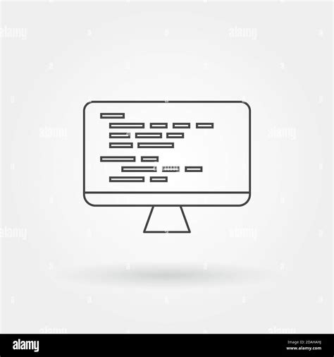 Programming Languages Text Stock Vector Images Alamy