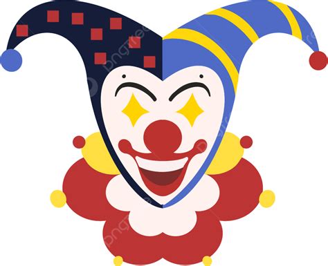 만우절 광대 일러스트 도구 가면 만우절 좋은 만우절 보내 조커 Png 일러스트 및 Psd 이미지 무료 다운로드 Pngtree