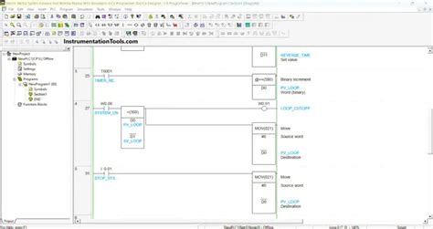 Electric Motor Forward Reverse With Repeat Cycle PLC Logic