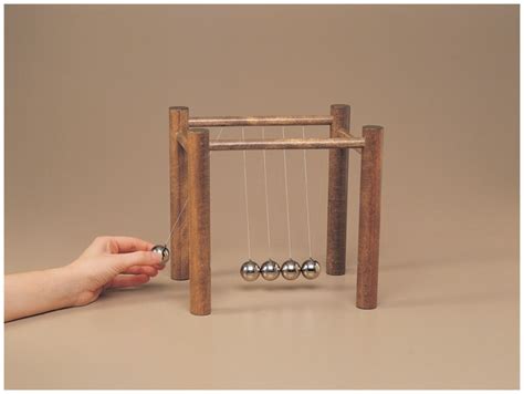 Newtonian Collision Ball Apparatus H X W X In L In Fisher Scientific