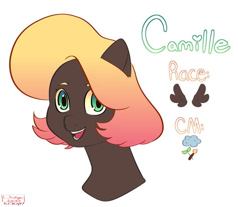 Camille O C Reference Sheet Visual Fan Art MLP Forums