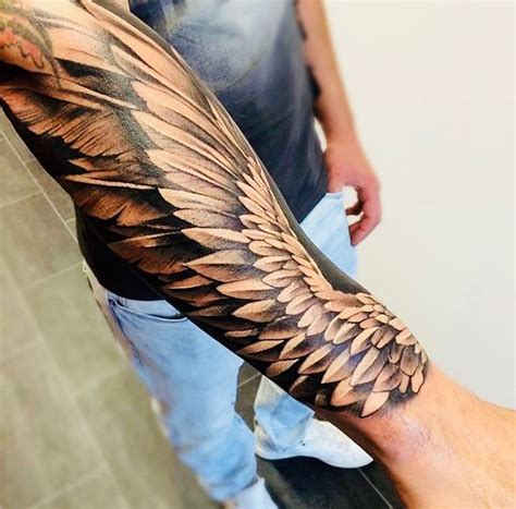Pin By Eddie On Wings Cool Arm Tattoos Wing Tattoo Arm Wing Tattoo Men