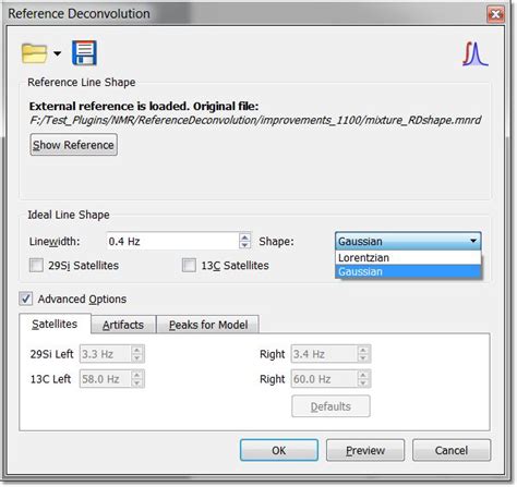 Reference Deconvolution