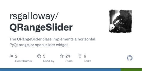 github rsgalloway qrangeslider the qrangeslider class implements a