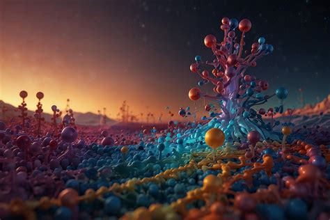 Premium Photo Orbital Insights Visualizing Molecular Structures In 3d