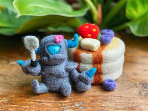 Mini Pekka Wool Plushie Handmade Mini Pekka Figure T Etsy