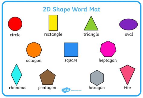 2d Shape Mat Scholes Elmet Primary School Leeds