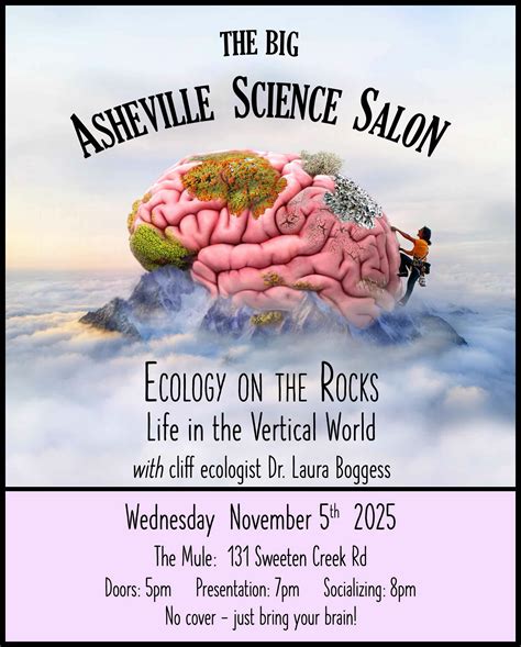 First Wednesday With Big Asheville Science Salon Devils Foot
