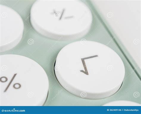 Calculator Key To Calculate The Square Root Simplifying Mathematical