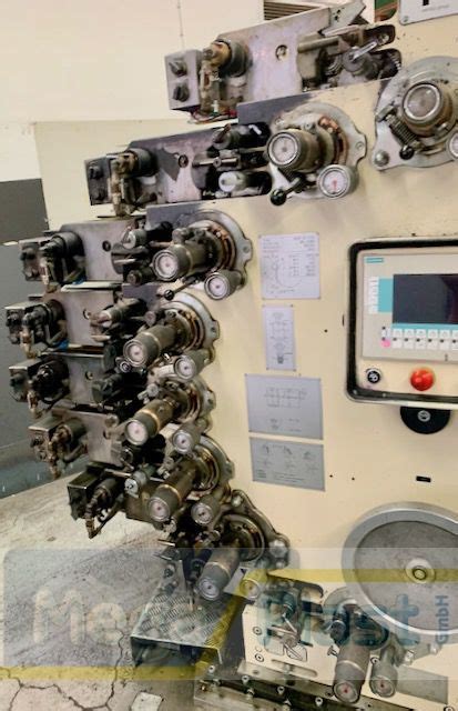 Polytype Bdm 611 916 Dry Offset Round Cup Printing Machine