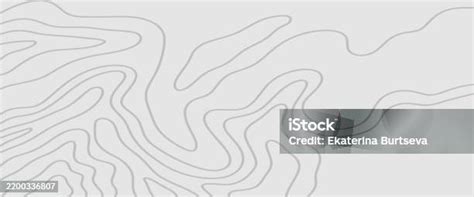 지형 배경 추상적인 물결 모양 커버 지형 등고선 지도 텍스처 패턴입니다 양식화된 지리적 풍경 배경 지도 제작 벡터 일러스트 레이 션 0명에 대한 스톡 벡터 아트 및 기타