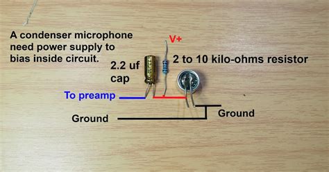 Condenser Microphone Schematic At Robin Alexander Blog