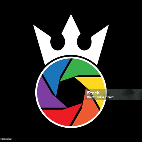 로얄 킹 왕관 여왕 셔터 렌즈 조리개 카메라 사진 일러스트 레이 션 디자인 벡터 겉창에 대한 스톡 벡터 아트 및 기타 이미지 Istock