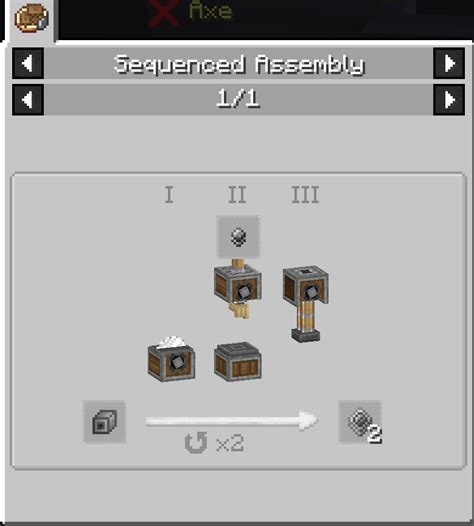 Sequenced Assembly Recipes Broken With Same Starting Procedure · Issue