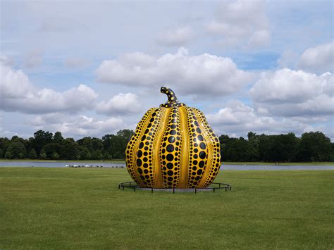 Serpentine Unveils Yayoi Kusama Pumpkin Sculpture In London