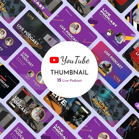 10 Youtube Thumbnail Template And Separate Layers Masterbundles