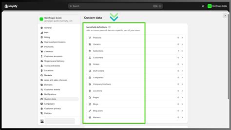 How To Create Shopify Metafields And Metaobjects 2024 Gempages