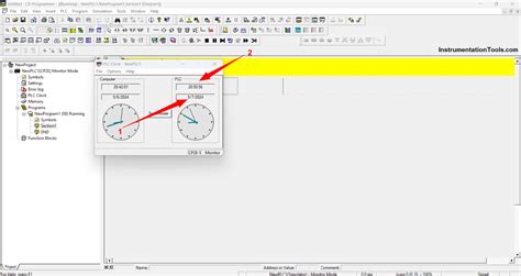 Real Time Clock In Omron Plc Cx Programmer
