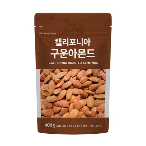 구운아몬드 400g 봉 홈플러스