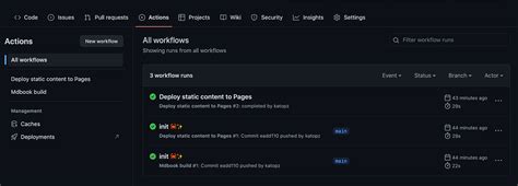 how to build mdbook with github actions by katopz medium