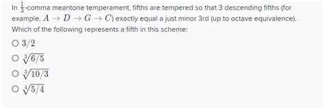 In 31 Comma Meantone Temperament Fifths Are Tempered