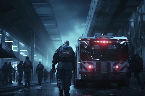 Premium Photo Emergency Medical Team Responding To A Crisis Situ 00244 03