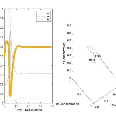 Voltage Vs Time Plot Showing An Action Potential Download Scientific Diagram