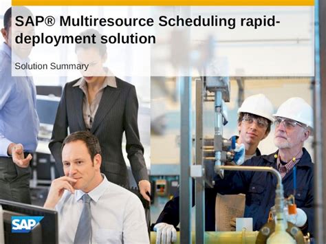 Ppt Solution Summary Sap® Multiresource Scheduling Rapid Deployment Solution Dokumen Tips