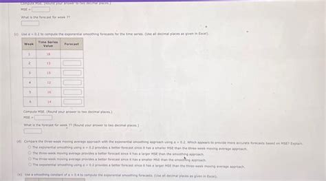 Solved A Construct A Time Veries Plotwhat Type Of Pattern