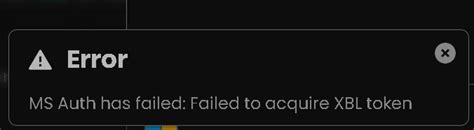 How To Fix This Ms Auth Has Failed Failed To Acquire Xbl Token