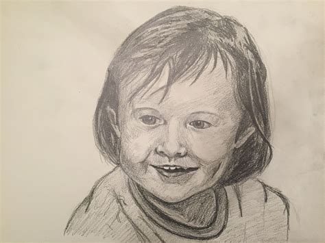 Stages Of Lucy Sketch PortraitMate