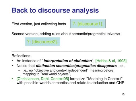 ppt abductive reasoning and language analysis with prolog and constraint handling rules
