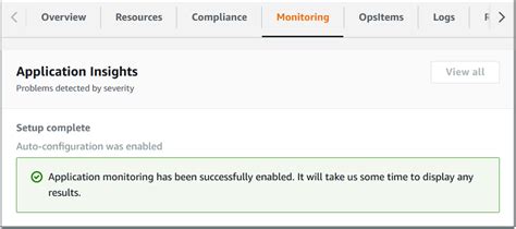 Activate CloudWatch Application Insights Streaming Data Solution For