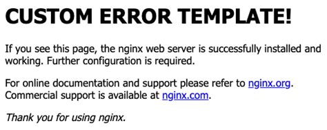 Custom Nginx Error Template Trellis Roots Discourse