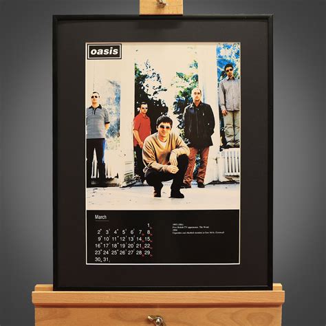 Oasis Personalised Calendar Microdot Boutique
