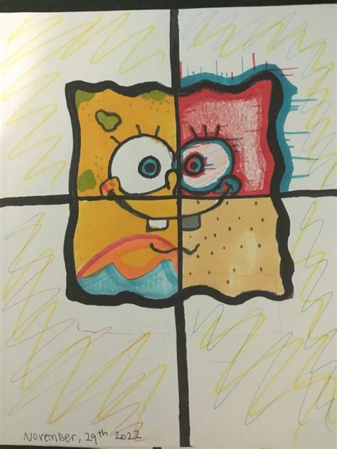 Different Versions Of SpongeBob Drawings Spongebob Different