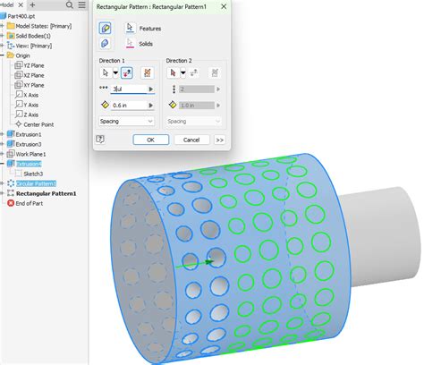 Duplication Of A Circular Pattern Autodesk Community