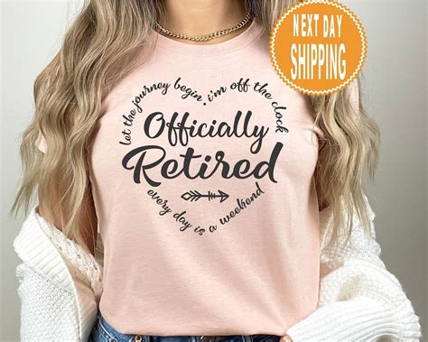 Officially Retirement Shirt Officially Retirement Sweatshirt New