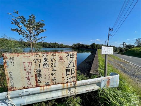 神五郎池岡山県勝央 水辺遍路