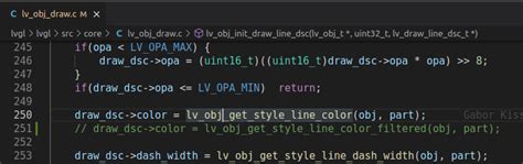 Apply Color Filter Failed In Outline Arc Line Etc Color Issue Lvgl Lvgl GitHub