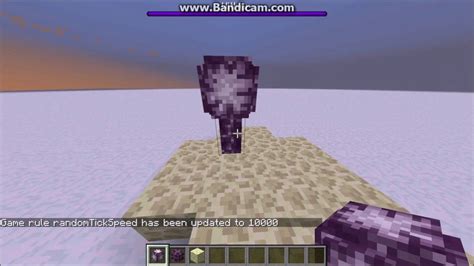 Minecraft How To Make Tall Chorus Trees Youtube