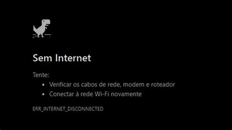 Como Corrigir O Erro Err Internet Disconnected Canaltech