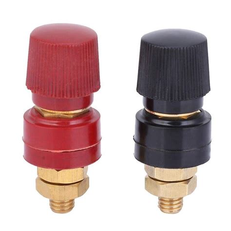 2pcs Terminal Binding Post 555 Type Brass Pillar Terminal Block M8