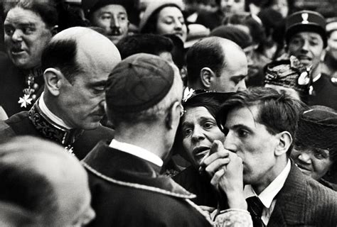 Cardinal Pacelli Later Pope Pius Xii Montmartre Paris 1938 Photograph By Henri Cartier Bresson