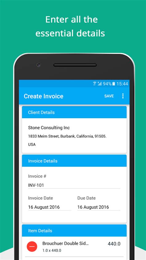 Free Invoice Generator Android Apps On Google Play